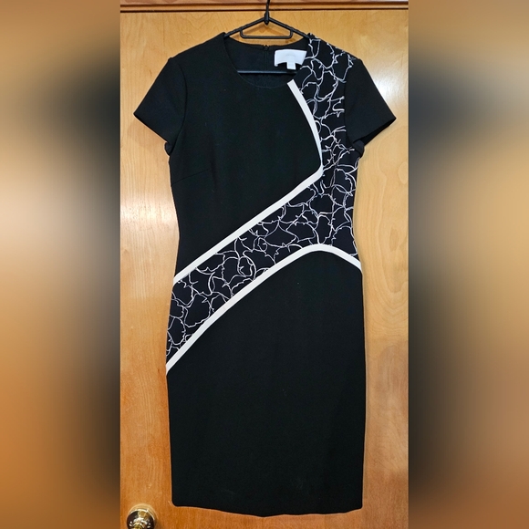 Hugo Boss | Dresses | Hugo Boss Cocktail Sheath Dress Dukatia Black And ...